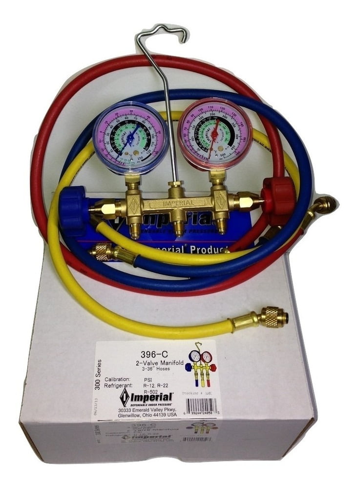 Manifold Manometro Refrigeracion – Imperial Americano – Refricom